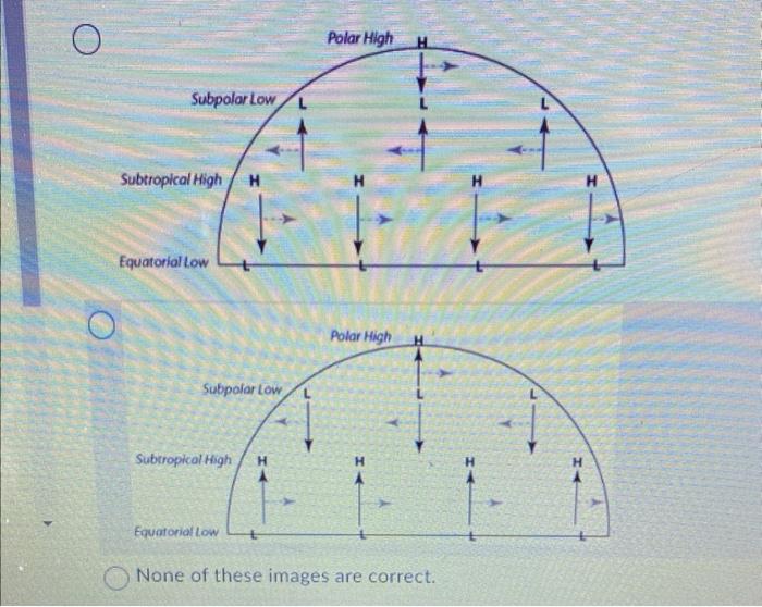Solved The images below are maps of the northen hemisphere. | Chegg.com