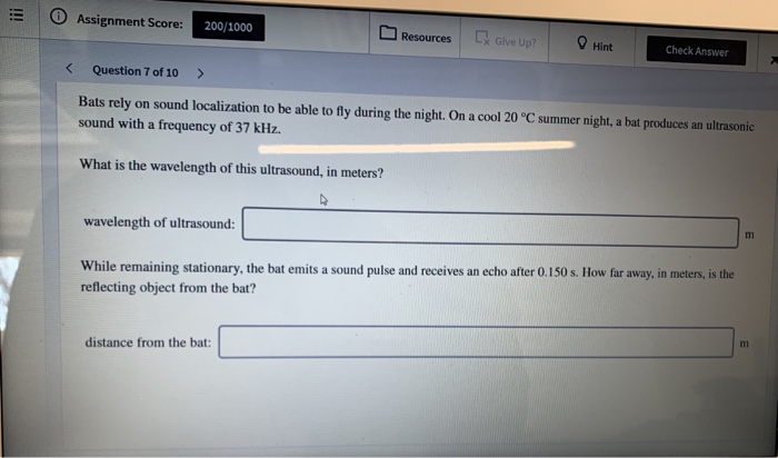 Solved Assignment Score: 0/1000 Resources Give Up? Hint | Chegg.com
