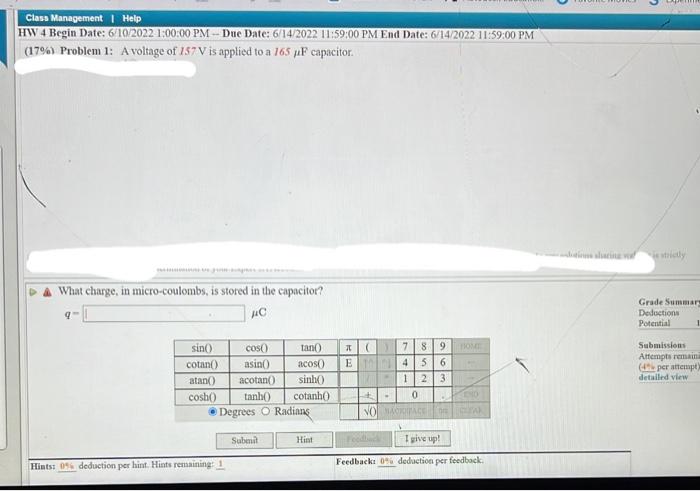 Solved Class Management | Help HW 4 Begin Date: 6/10/2022 | Chegg.com