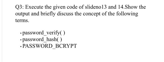 Solved $ conn = new mysqli(\$hn, \$un, \$pw, \$db); if | Chegg.com
