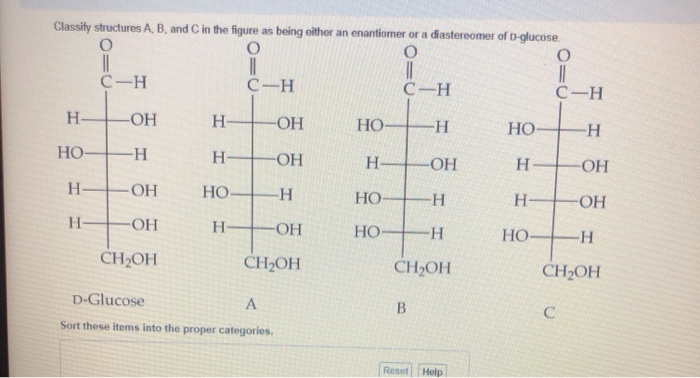 Solved Which one of these molecules is an epimer of | Chegg.com