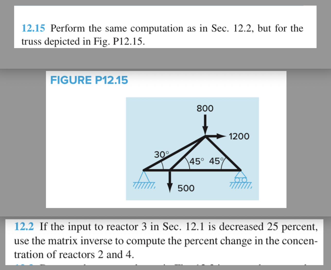 Solved 12.15 ﻿Perform the same computation as in Sec. 12.2, | Chegg.com
