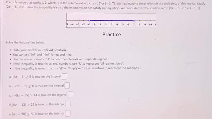 Solved The only value that works is 2 , which is in the | Chegg.com