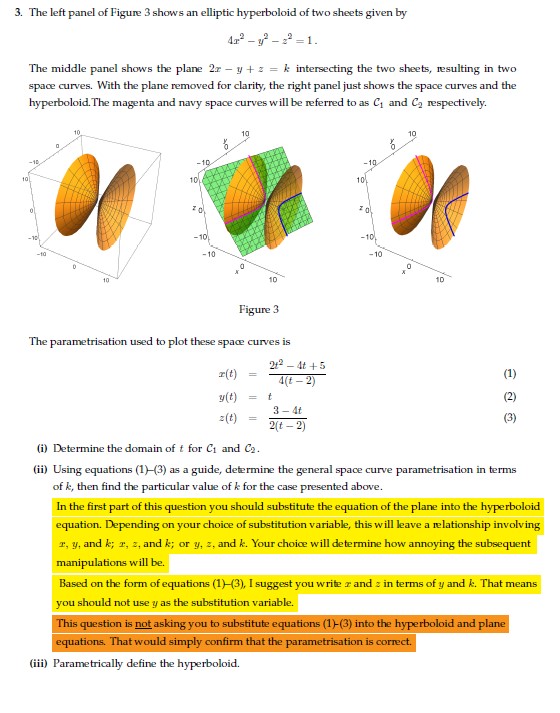 Solved The left panel of Figure 3 ﻿shows an elliptic | Chegg.com