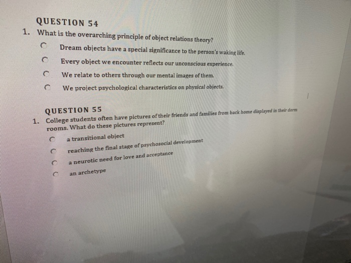 Solved QUESTION 54 1. What is the overarching principle of | Chegg.com