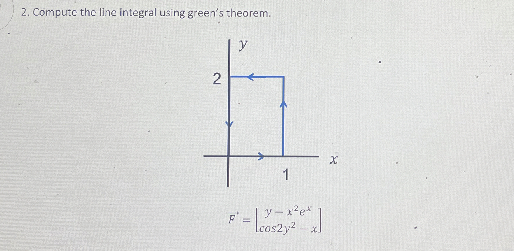 Solved Compute the line integral using green's | Chegg.com