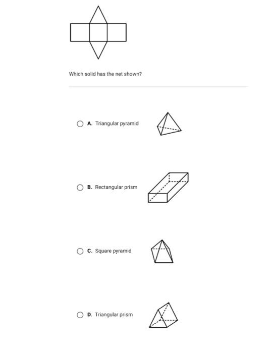 Net Of A Triangular Pyramid