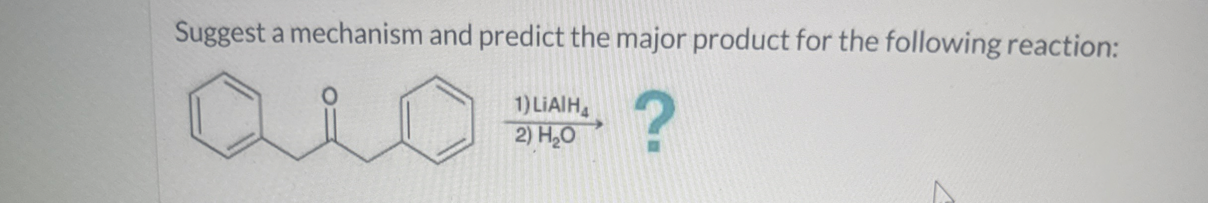 Solved Suggest a mechanism and predict the major product for | Chegg.com