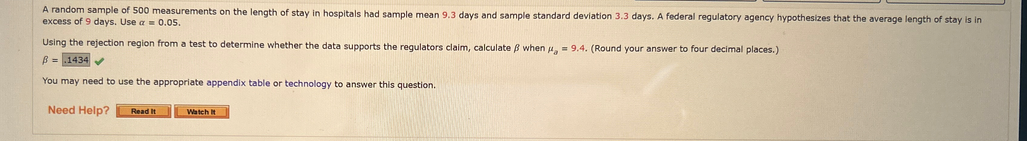 Solved excess of 9 ﻿days. Use α=0.05.Using the rejection | Chegg.com