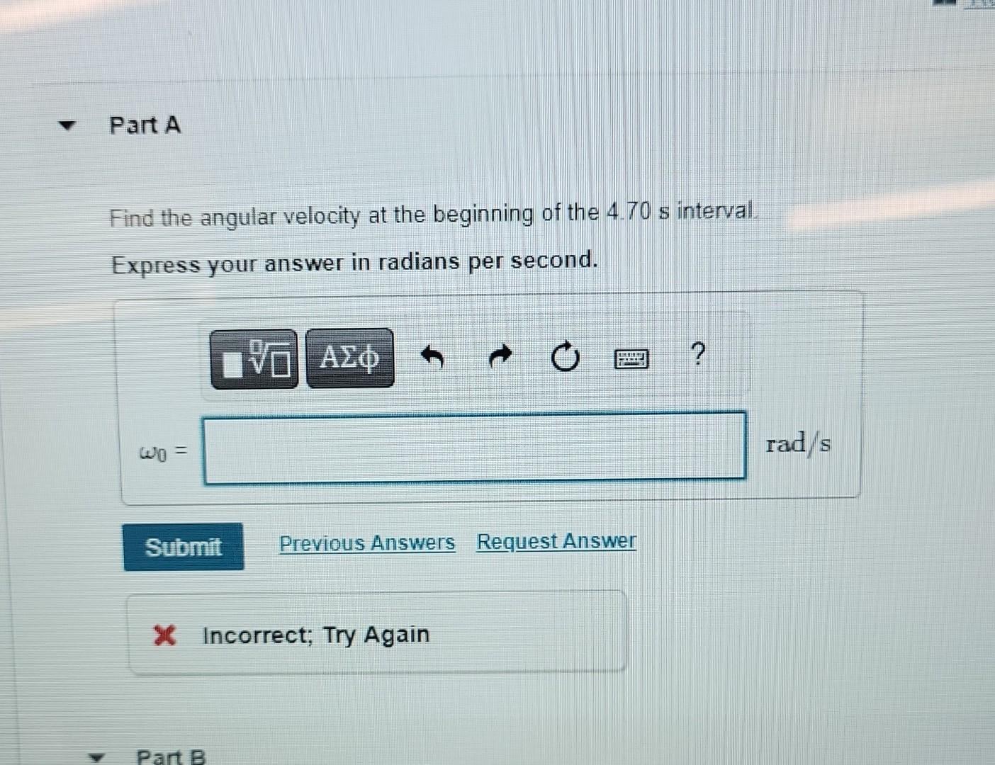 Solved A flywheel having constant angular acceleration | Chegg.com