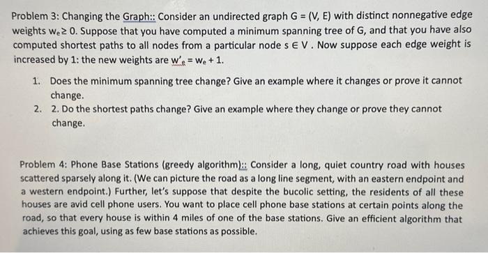 Solved Problem 1: Coloring with Dijkstra:: Each edge in a | Chegg.com