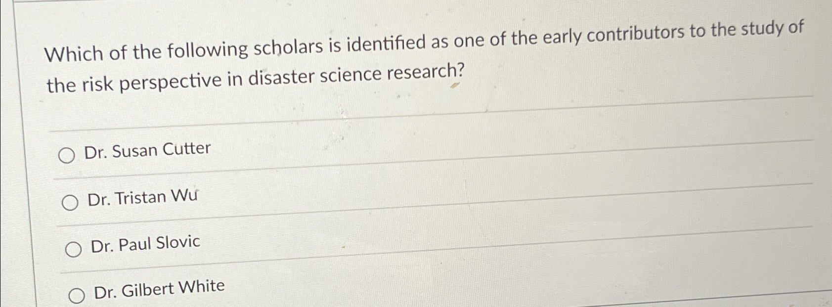 Solved Which of the following scholars is identified as one | Chegg.com