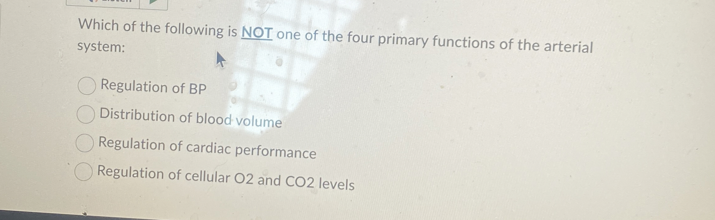 Solved Which of the following is NOT one of the four primary | Chegg.com