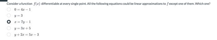 Solved Consider a function f(x) differentiable at every | Chegg.com