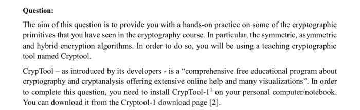 Solved \r\n\r\nc. Encrypt the plaintext file using the | Chegg.com