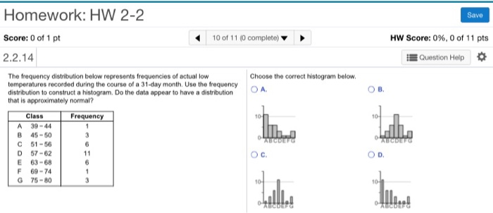 Solved Homework: HW 2-2 Save 10 of 11 (0 complete) HW Score: | Chegg.com Solved Homework: HW 2-2 Save 10 of 11 (0 complete) HW Score: | Chegg.com