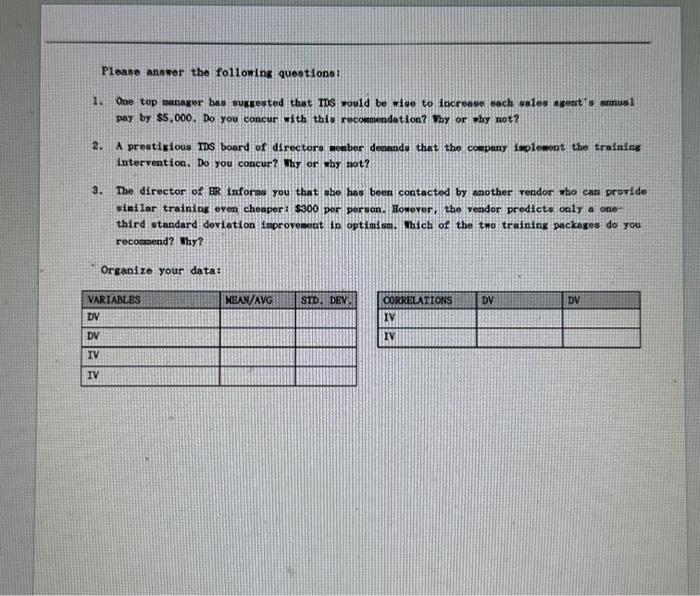 Solved 勒 Problea Set \#2: More Pay or Optimism Training 5 ? | Chegg.com