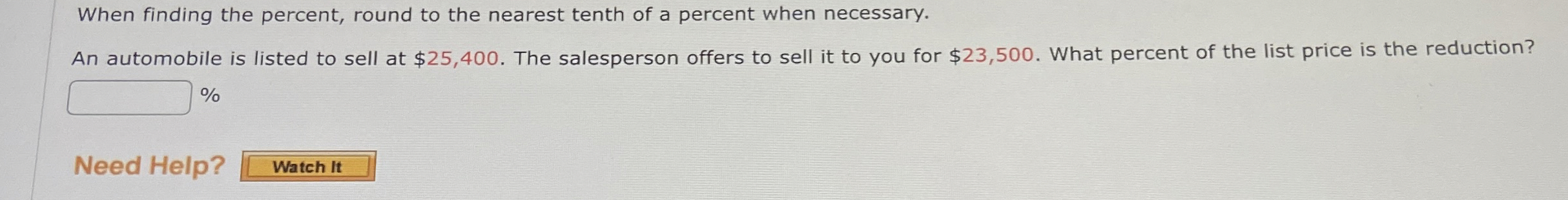 Solved When finding the percent, round to the nearest tenth | Chegg.com