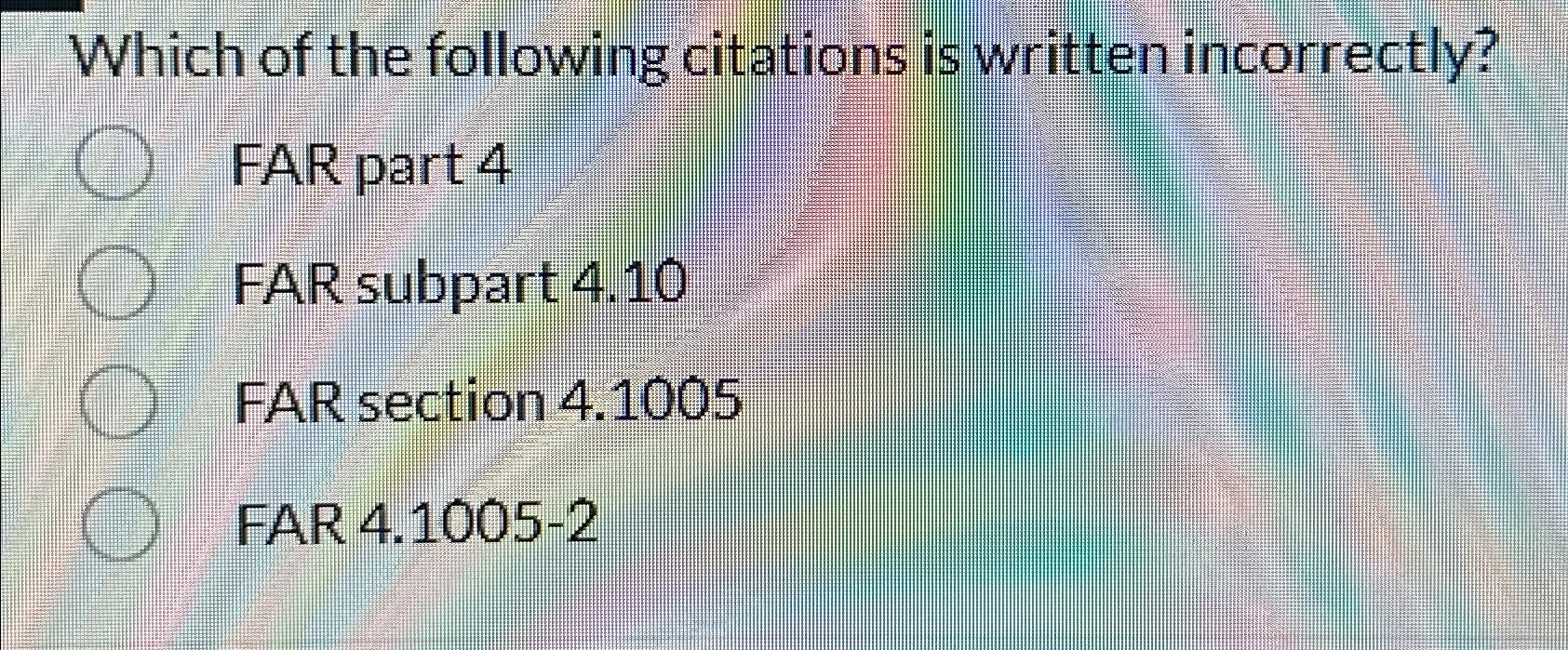 Solved Which of the following citations is written | Chegg.com