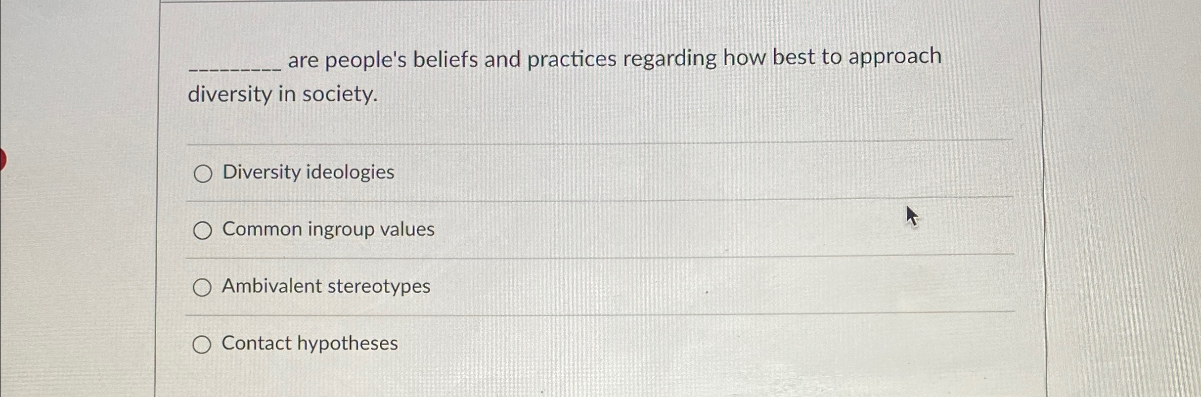 Solved are people's beliefs and practices regarding how best | Chegg.com