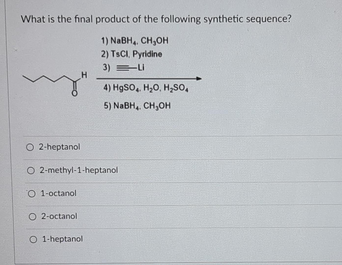 Solved Which molecule will undergo carbocation rearrangement | Chegg.com