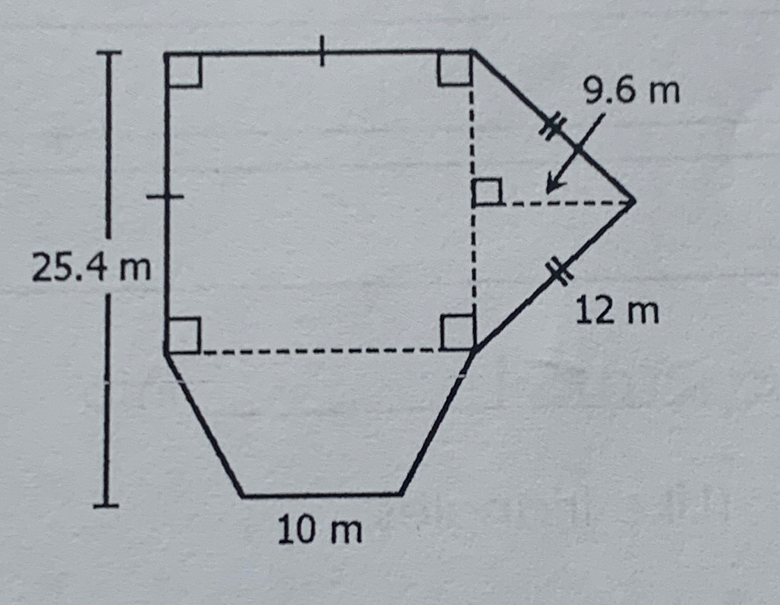 Solved find the are of each figure below. round to the | Chegg.com