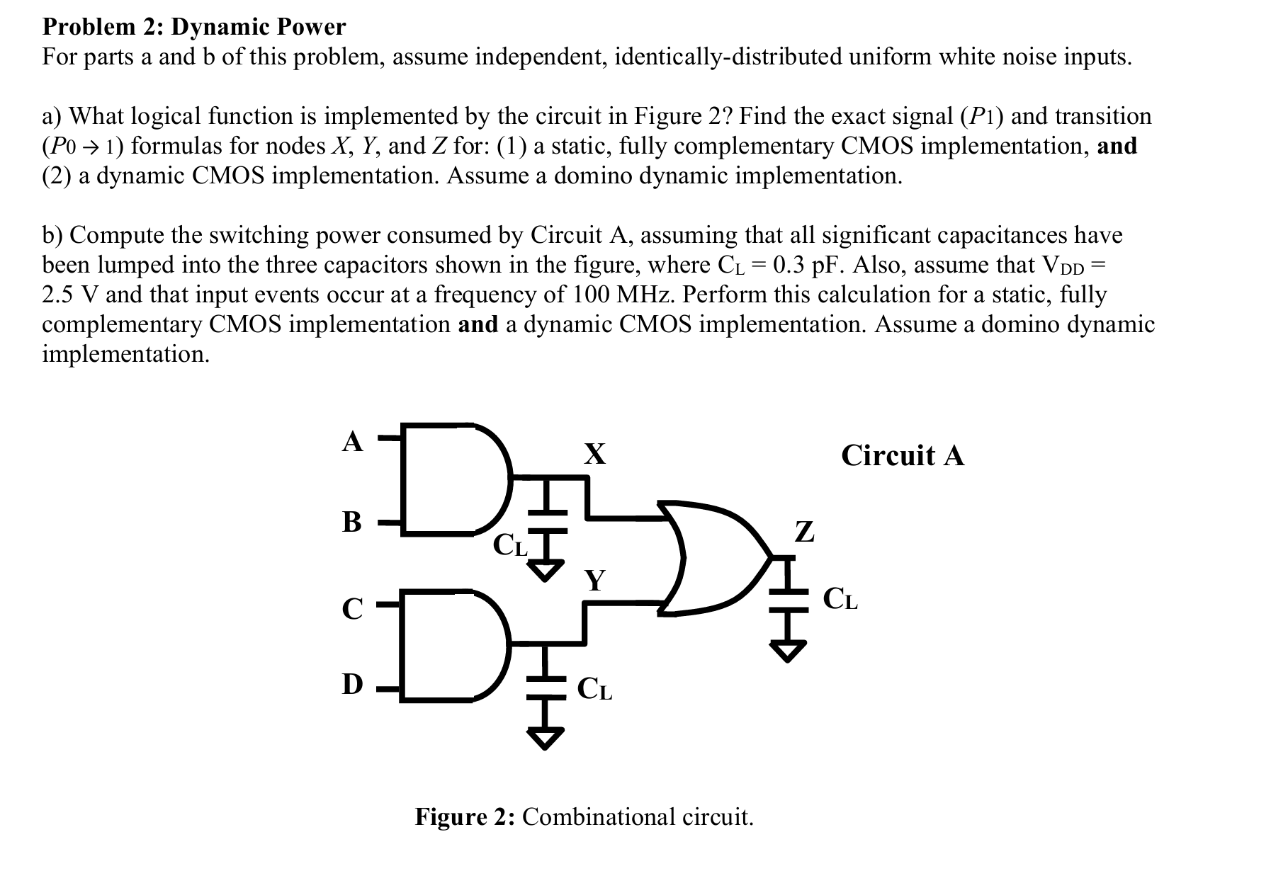 INTRODUCTION TO VLSI CIRCUITS please solve for me | Chegg.com