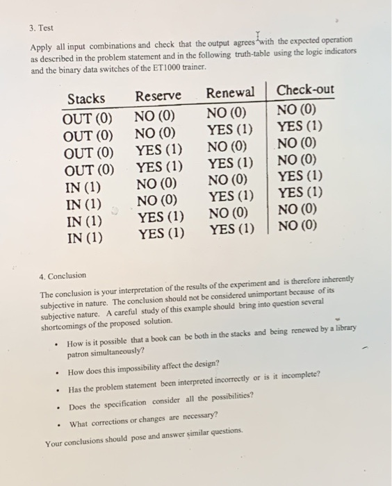 Tutorial (partial) Example of Some Elements 1. | Chegg.com