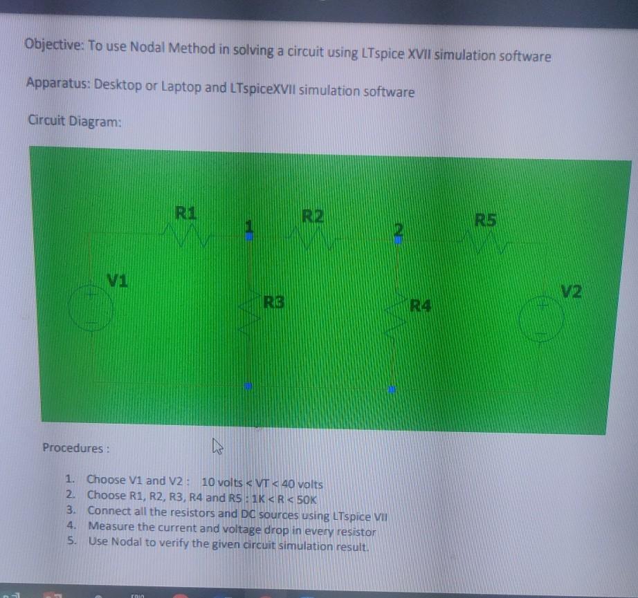 Solved 1 / 6 100% + Objective: To verify KCL and KVL using | Chegg.com