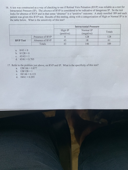 Solved 16. A test was constructed as a way of checking to | Chegg.com