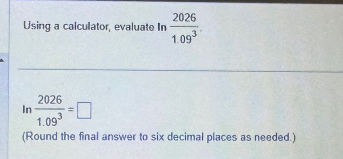Solved Using a calculator, evaluate | Chegg.com