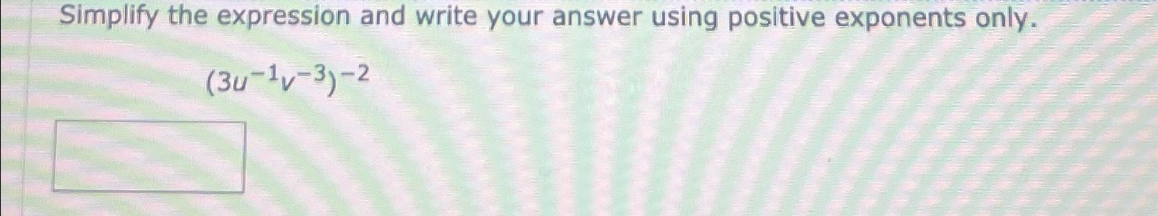 Solved Simplify the expression and write your answer using | Chegg.com