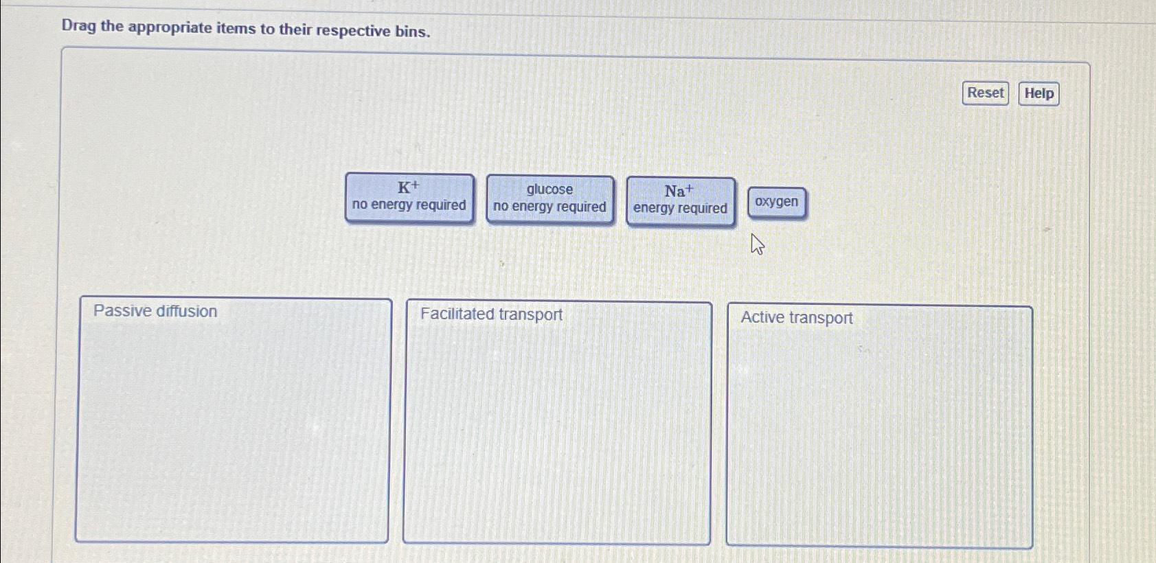 Solved Drag the appropriate items to their respective | Chegg.com