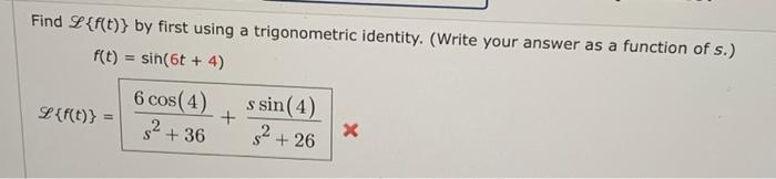 Solved Find \\( \\mathscr{L}\\{f(t)\\} \\) by first using a | Chegg.com