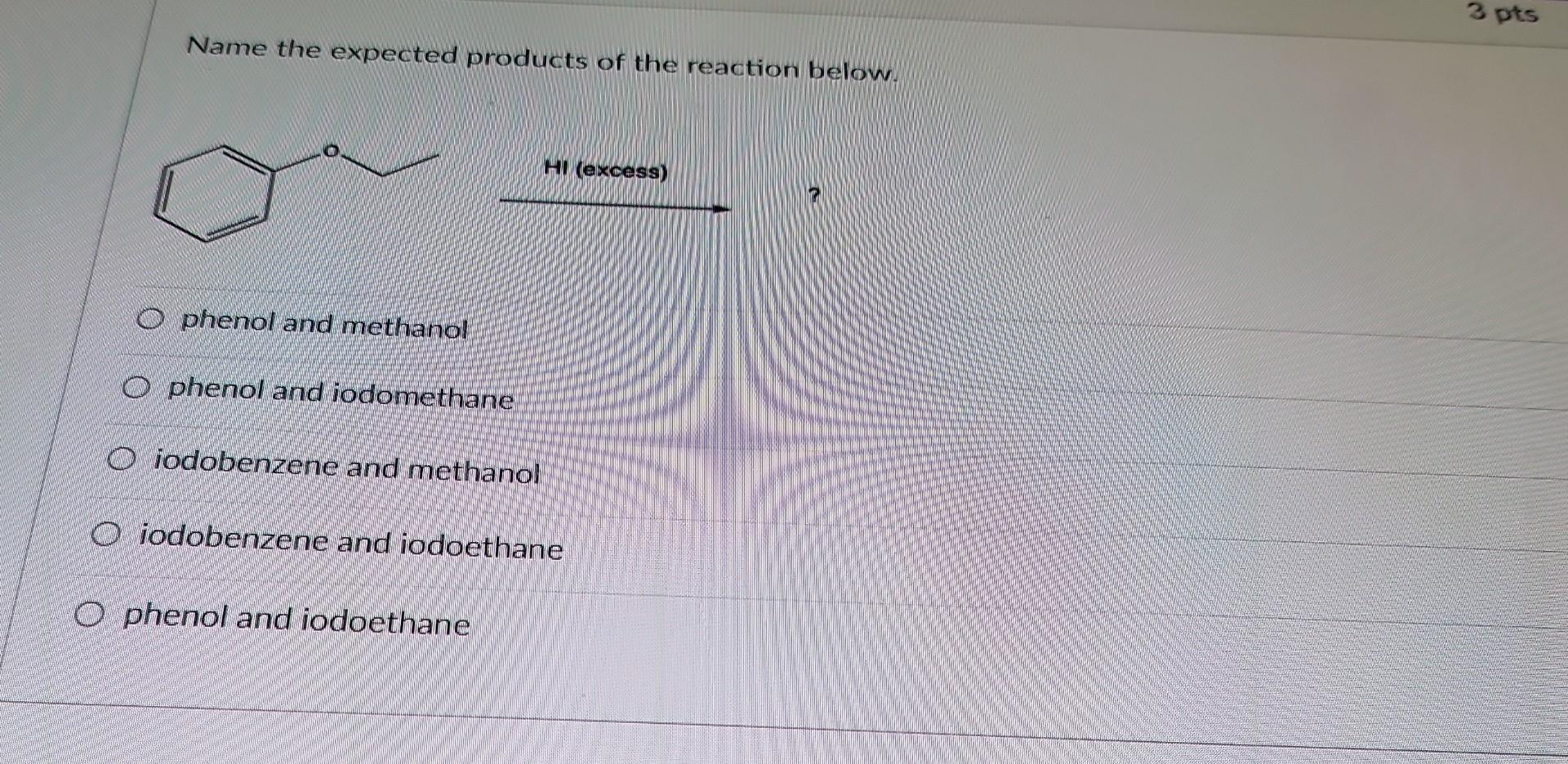 Solved Name the expected products of the reaction below. | Chegg.com