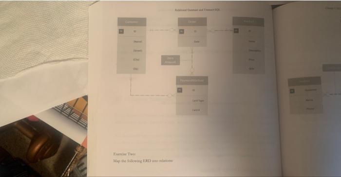 5 17 Database Design Exercise Excrcise One Map The