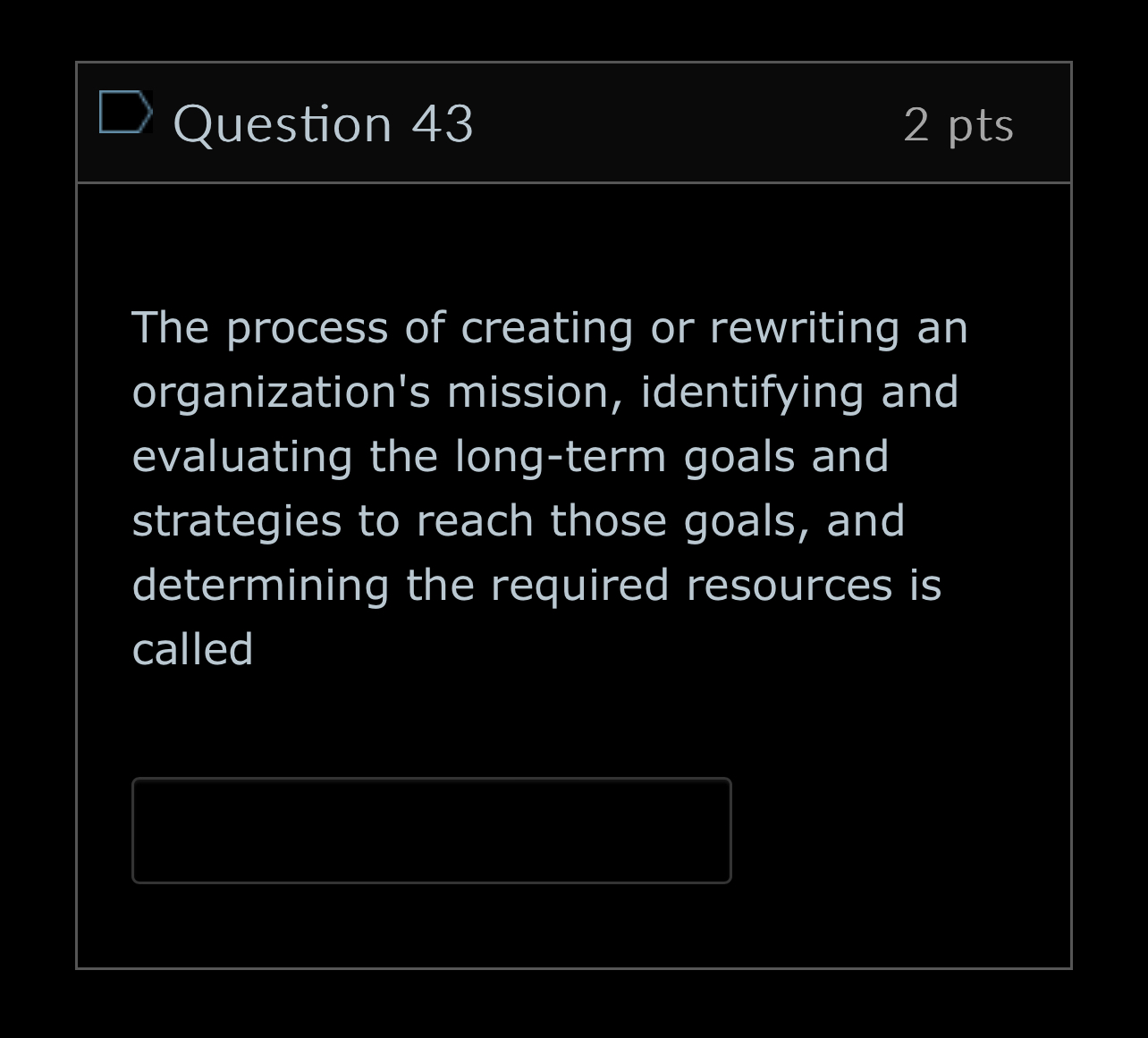 Solved Question 432ptsThe process of creating or rewriting | Chegg.com
