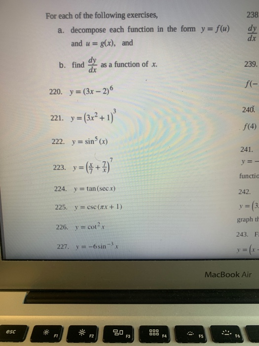 Solved For each of the following exercises, a decompose each | Chegg.com