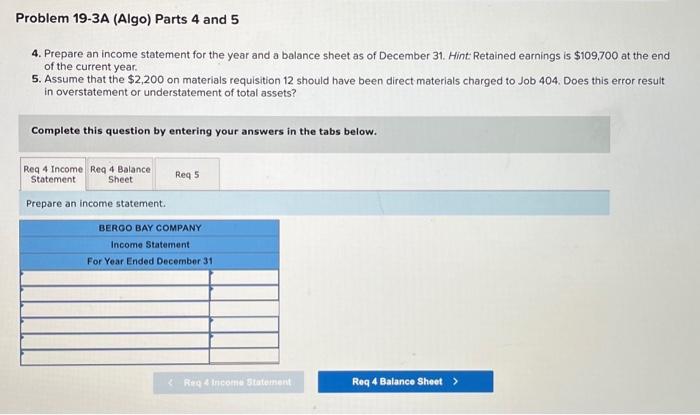 Solved Required information Problem 19-3A (Algo) Computing | Chegg.com