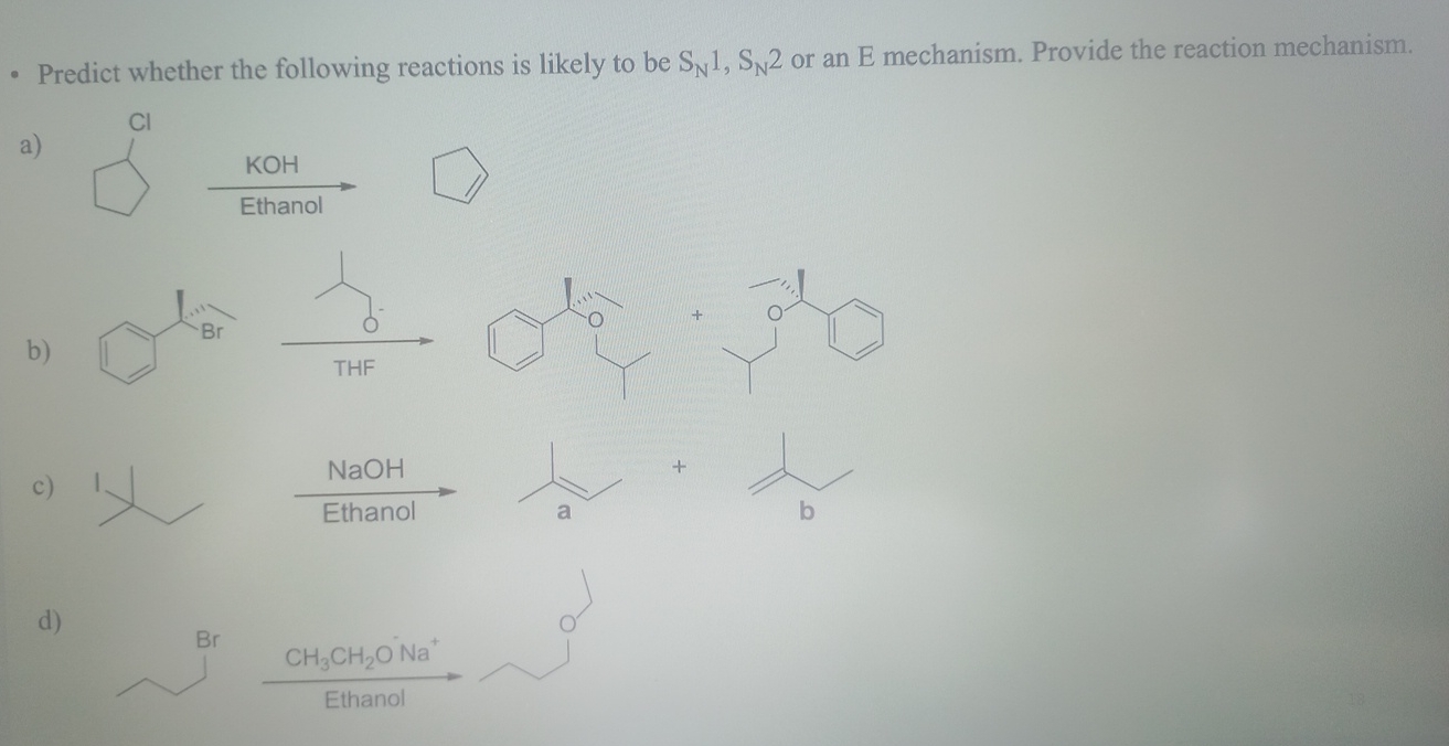 Solved Predict whether the following reactions is likely to | Chegg.com