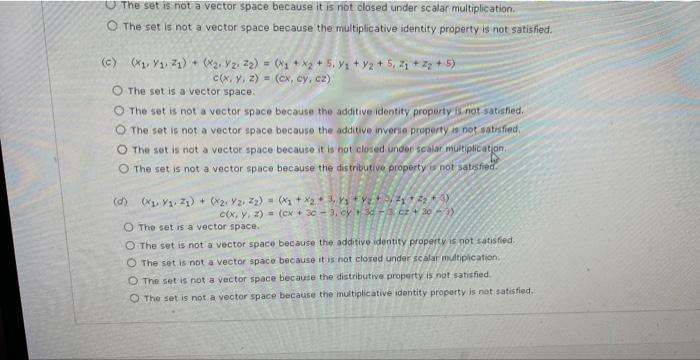 Solved ther than use the standard definitions of addition | Chegg.com