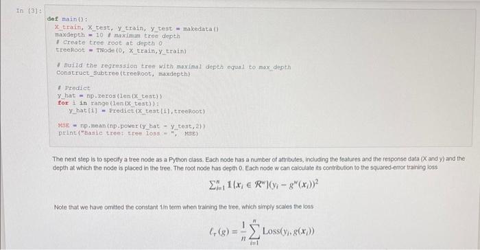 Solved Machine learning: Basic Regression Tree to | Chegg.com