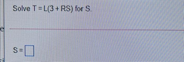 Solved Solve P=2C + 2D for C. C=0 Solve the equation for | Chegg.com