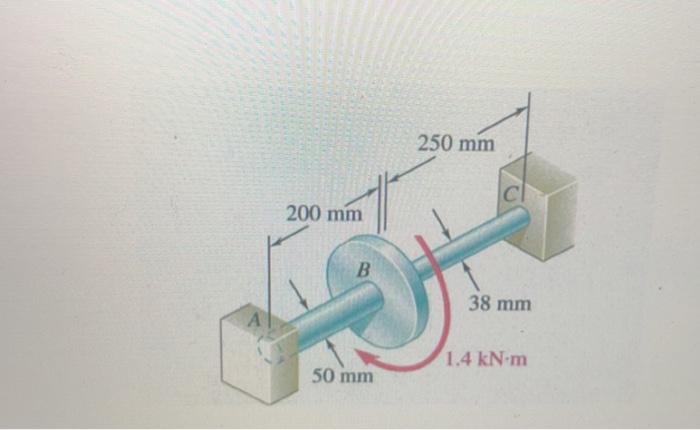 Solved Two solid steel shafts (G=77.2GPa) are connected to a | Chegg.com