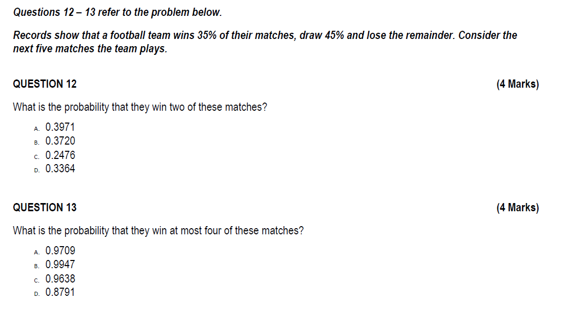Solved Questions 12-13 ﻿refer to the problem below.Records | Chegg.com