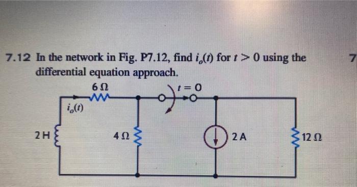 Solved 7 10 Use The Differential Equation Approach To Find