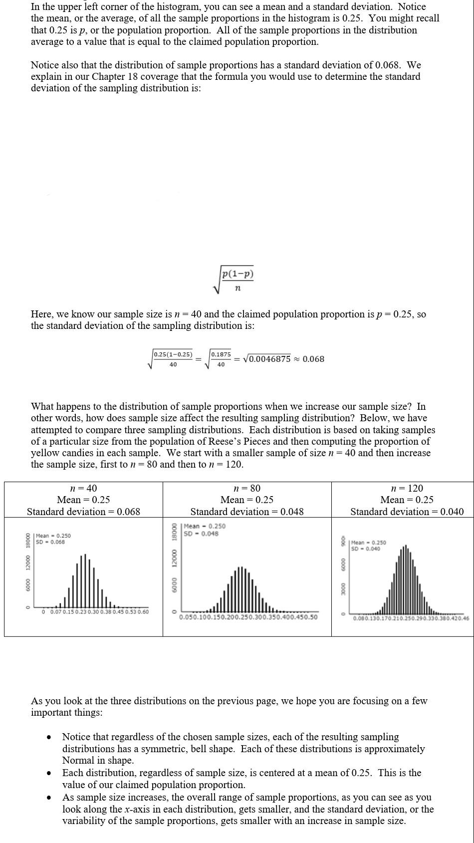 Solved In the upper left corner of the histogram, you can | Chegg.com