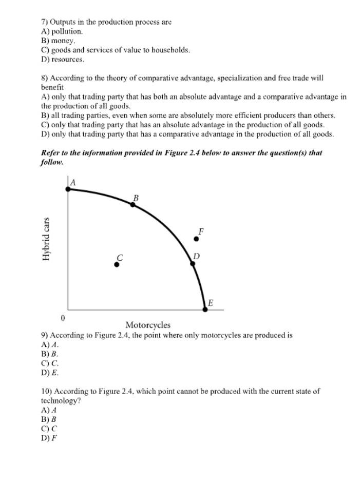 Solved Circle the most appropriate answer for each question. | Chegg.com