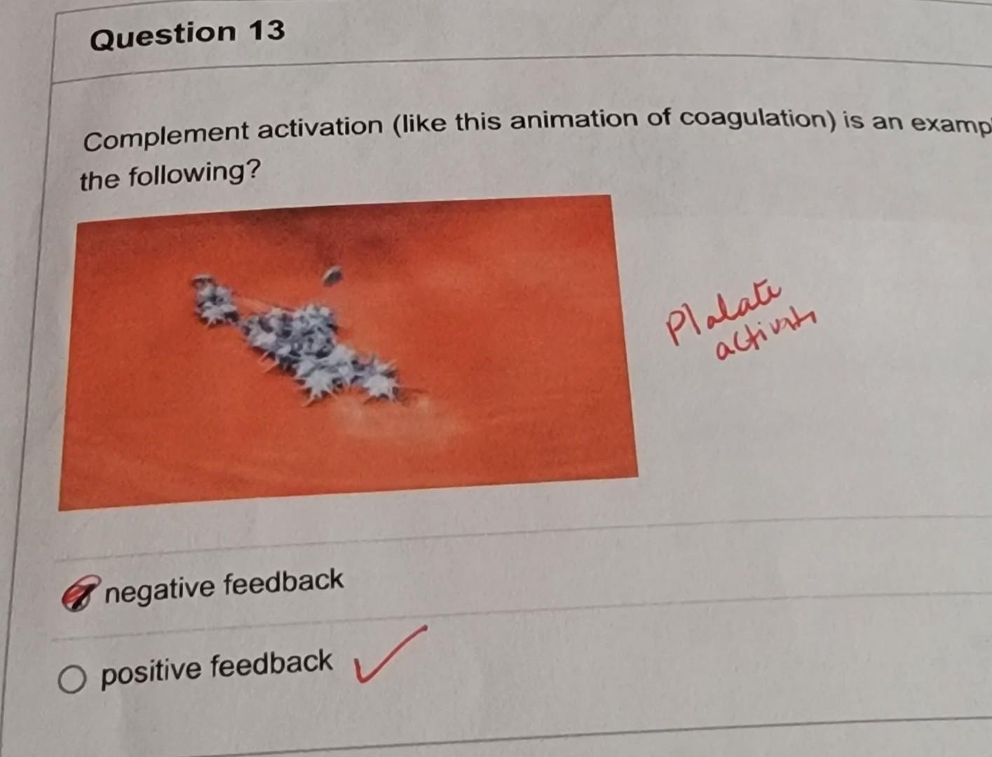 Solved Complement activation (like this animation of | Chegg.com