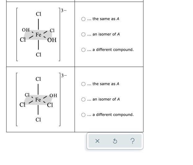 Solved Consider this metal complex: OH OH Complex 4 Now | Chegg.com